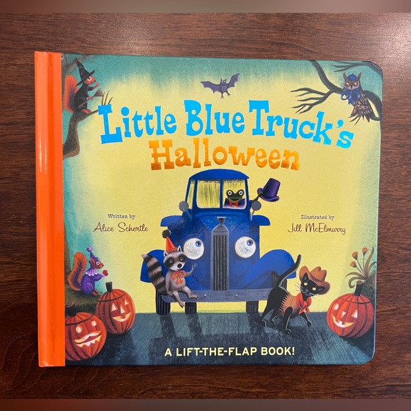 Toys | Little Blue Truck Halloween Lift The Flap Board Book Childrens ...